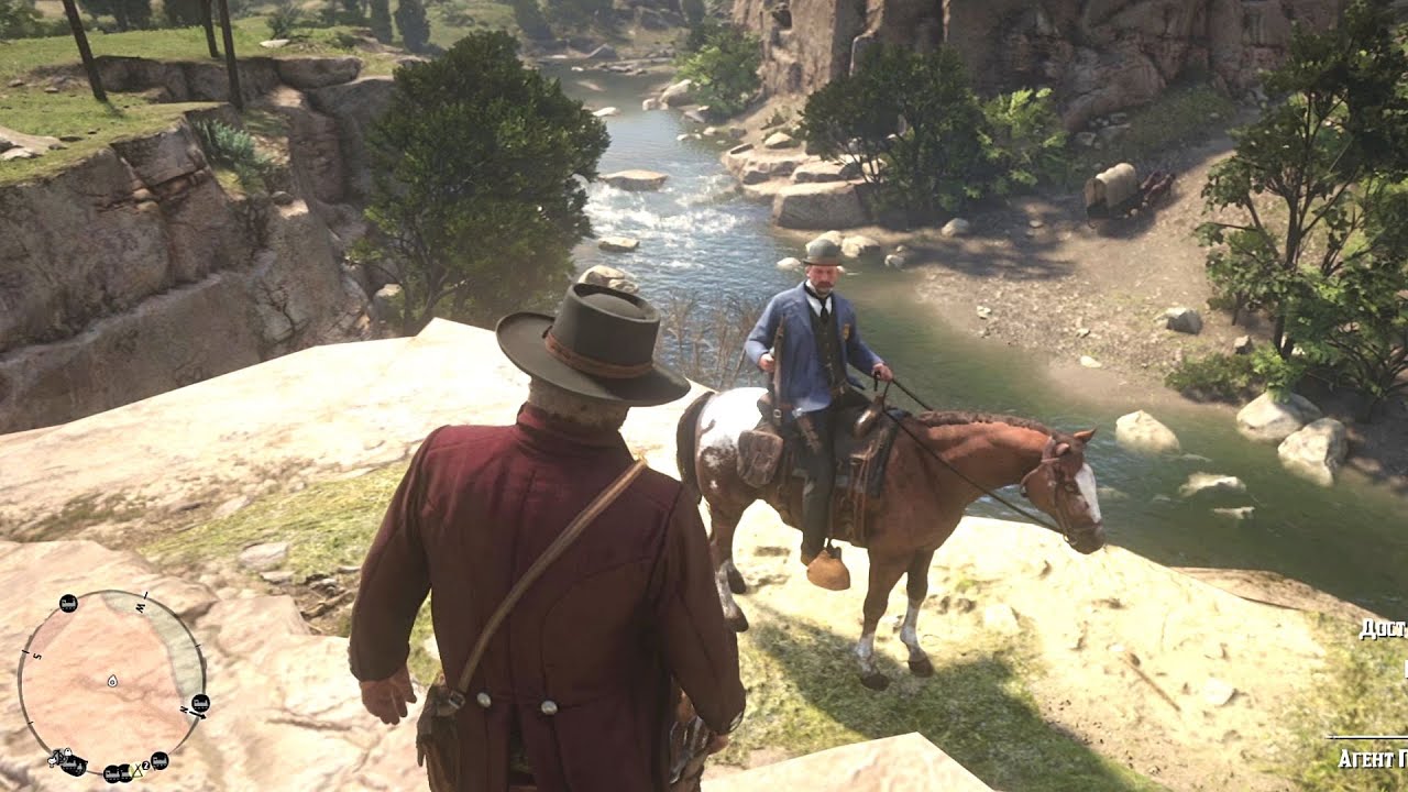 RDR2 - This is the first time I've met such friendly Pinkerton Agents ...