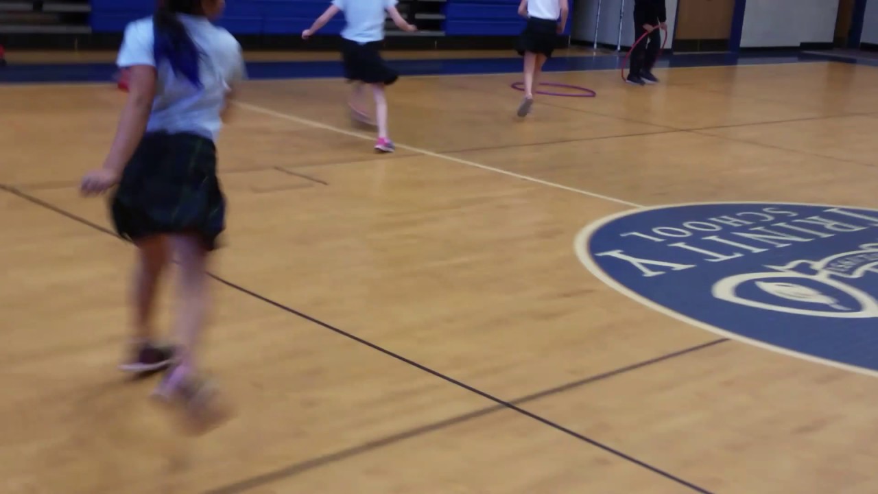 Kick The Hoop Tag with 5th Grade - YouTube