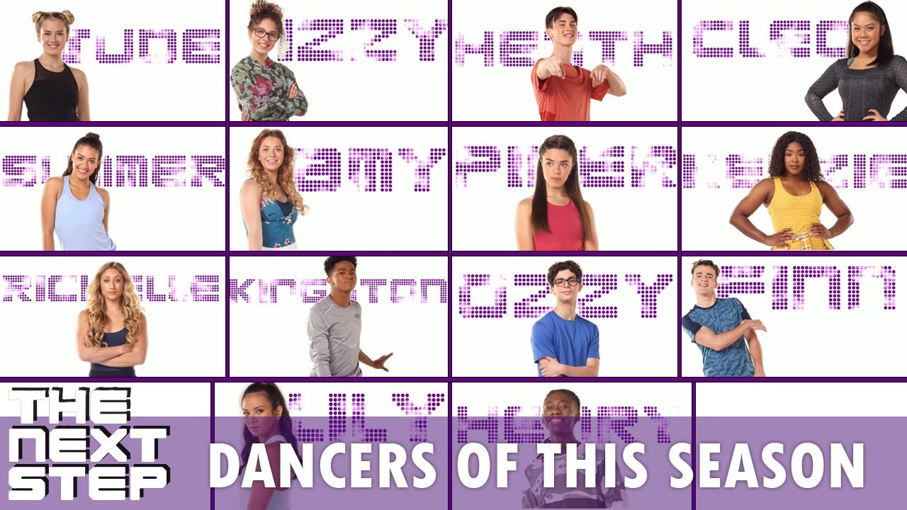 THE NEXT STEP - ALL THE DANCERS OF THIS SEASON - TODOS LOS BAILARINES ...