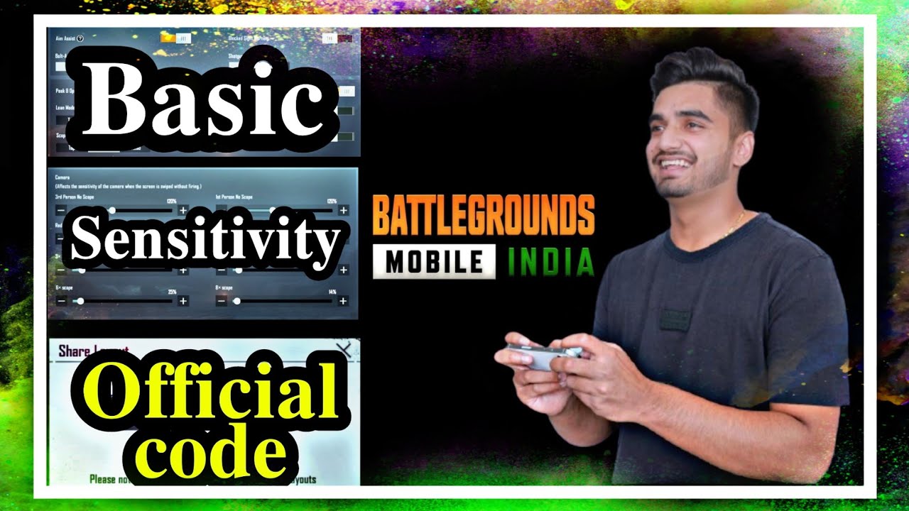 [BGMI] @MAVIOP CONTROL Code & New Sensitivity 2021ll Best 2 finger claw ...