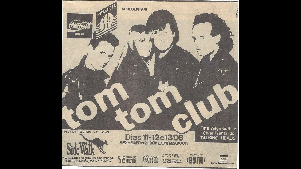 Tom Tom Club - Live in Concert - São Paulo 1989 - YouTube