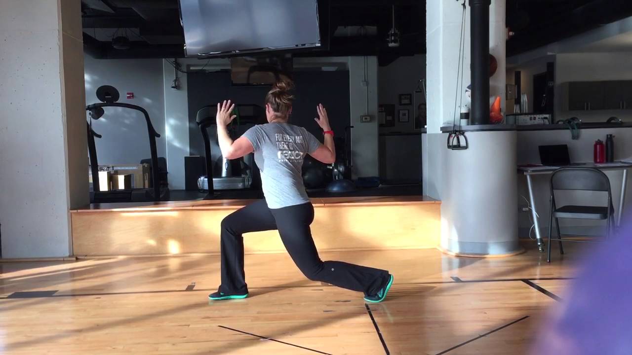 4 Way Lunges - YouTube