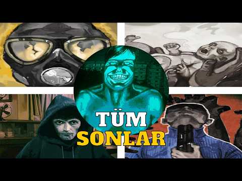 TÜM SONLARI BULMAK BENİ GERÇEKTEN DELİRTİYORDU | No, I'm Not A Human Tüm Sonlar Türkçe