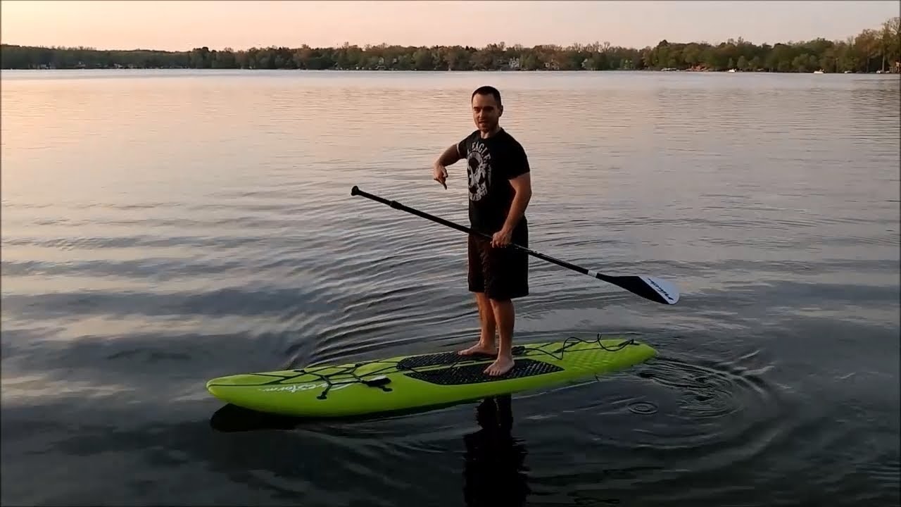 CostCo WaveStorm Stand Up Paddle Board 9 Ft 6 In Expedition Review