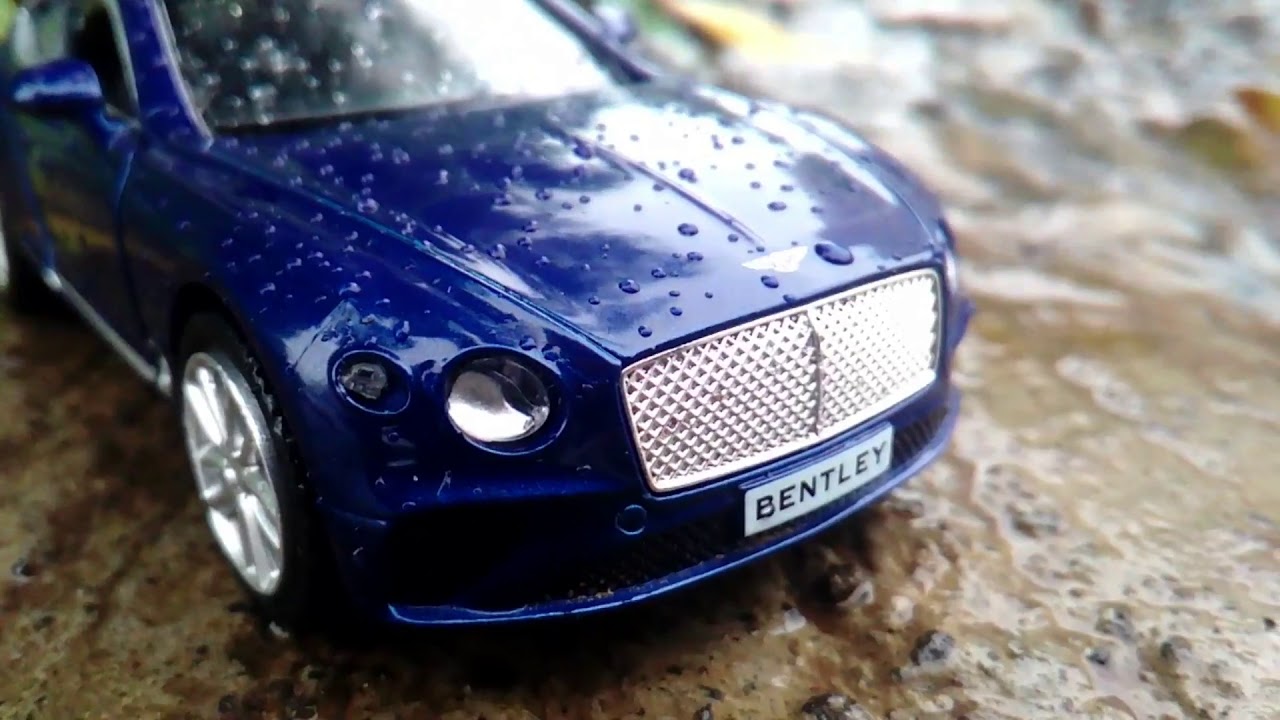 UNBOXED|MINI BENTLEY CONTINENTAL GT|1:38 SCALE MODEL| - YouTube
