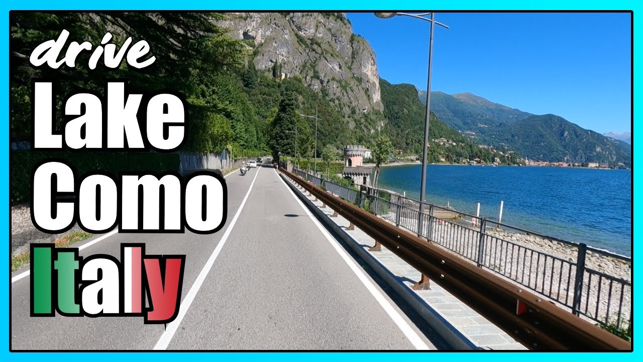 BREATHTAKING Italian Drive - Lake Como [60FPS] - YouTube