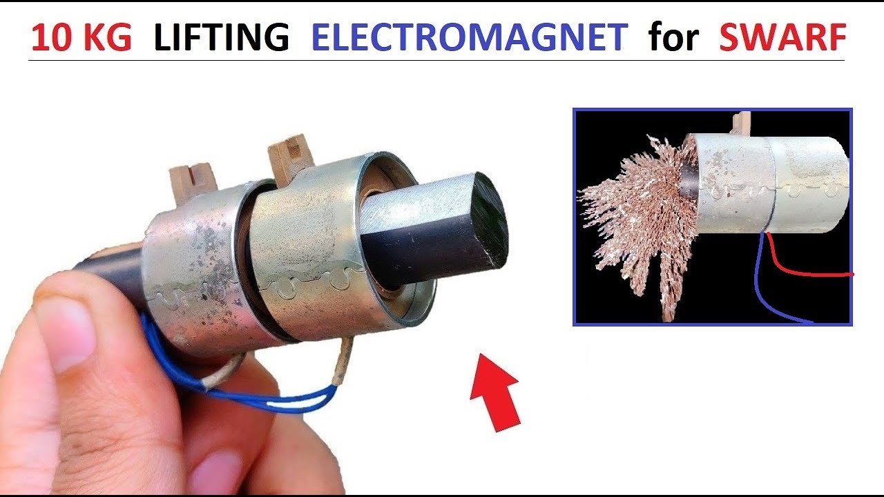 10 Kg Lifting Solenoid Electromagnet for Swarf Collecting - Awesome ...