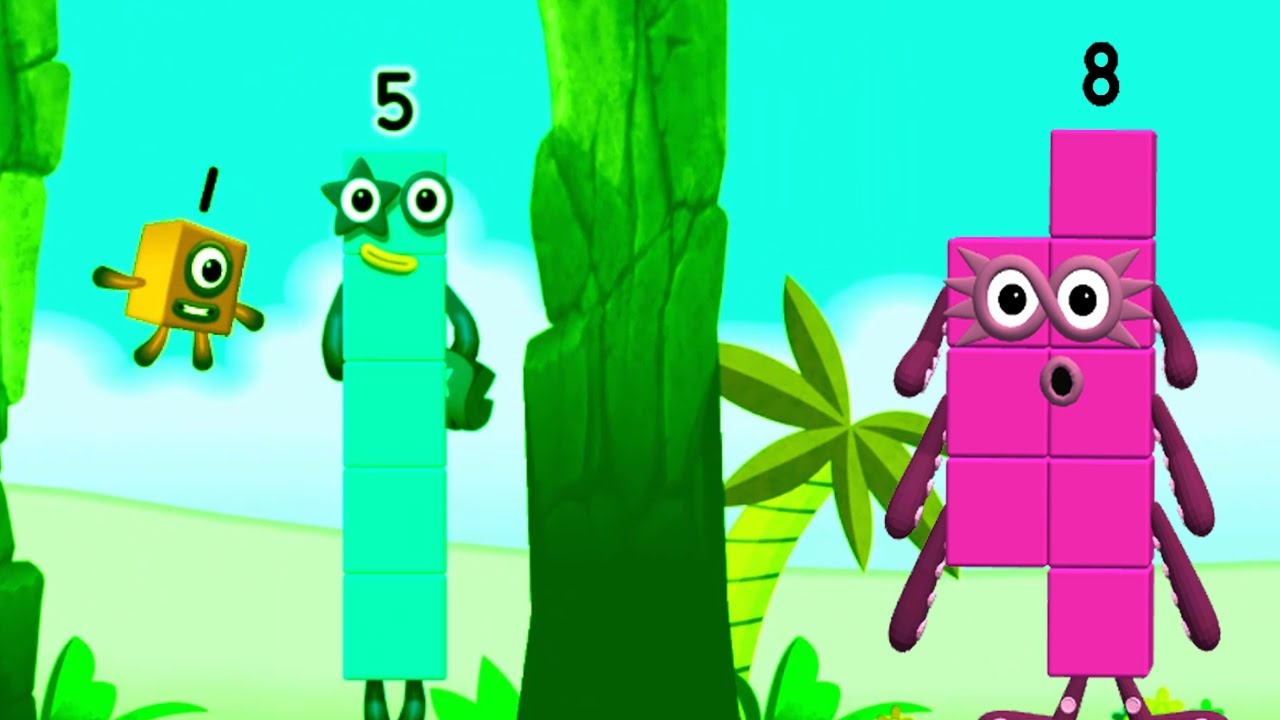 Numberblocks Learning Adventures #56 - Meet the Numberblocks 1 5 8 ...