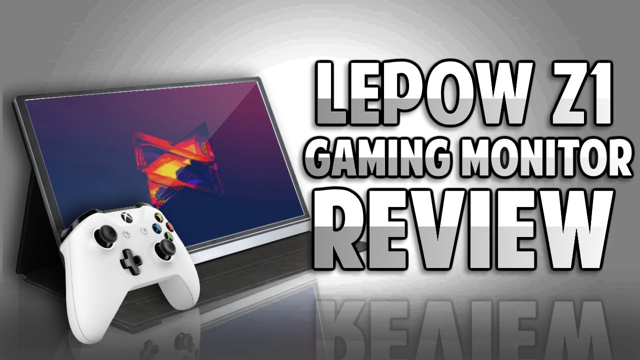 Lepow Z1 Portable Gaming Monitor Review! (1080p 60hz, USB Type-C) - YouTube