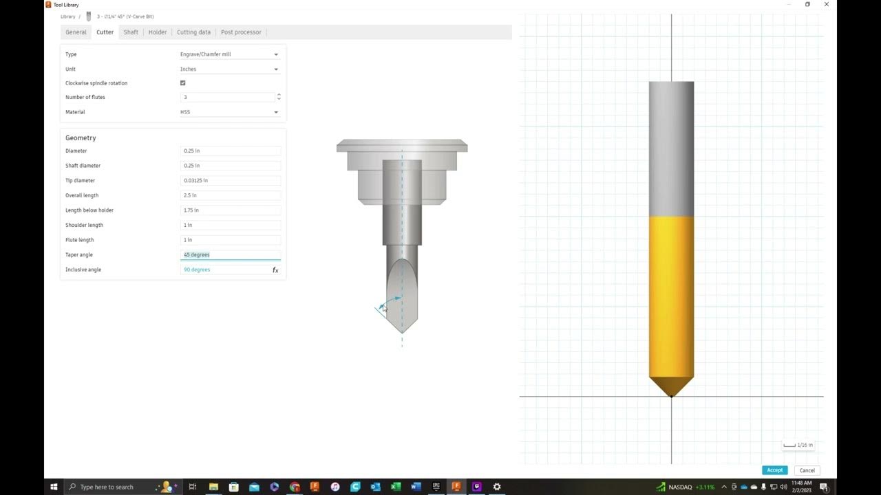 Fusion 360 Tutorial - Adding Custom Tool 2023 Edition - YouTube