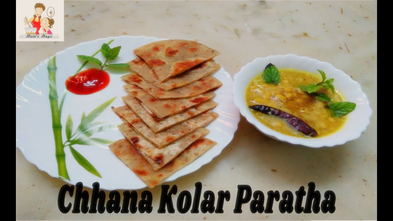 Chhana Kolar Paratha - Very easy & Healthy stuffed Paratha - YouTube