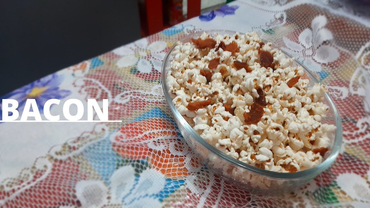 A MELHOR PIPOCA DE BACON APRENDA A FAZER-SUPER FÁCIL - YouTube