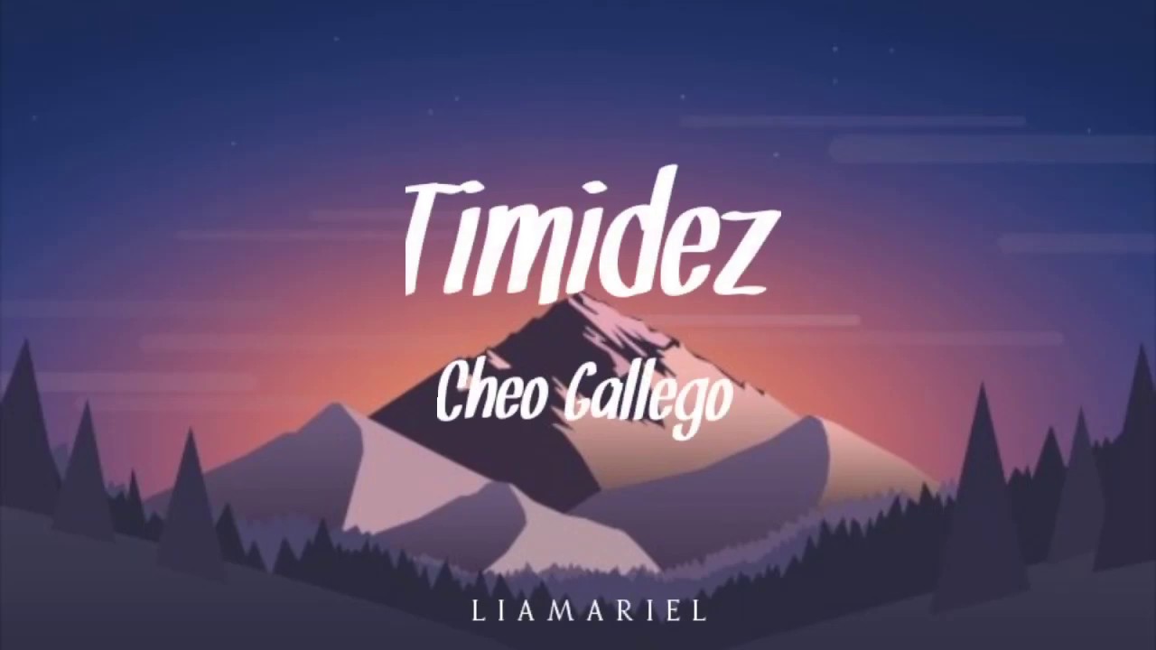 Cheo Gallego - Timidez (Letra) - YouTube