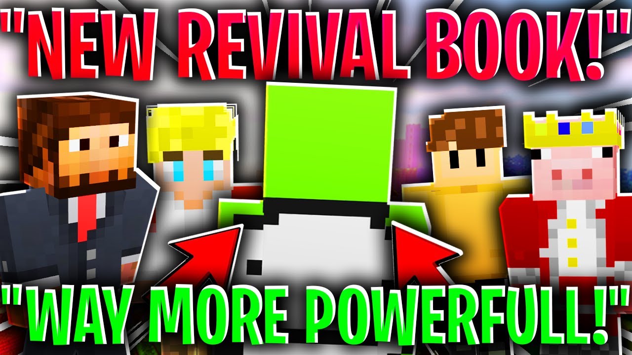 DreamXD REVEALS NEW WAY BETTER REVIVAL BOOK! (dream smp) - YouTube