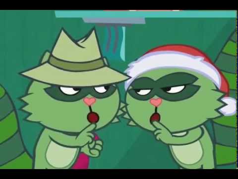 Happy Tree Friends Año nuevo 2015- LA alegre navidad de Flippy