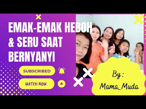 Viral, Joget Heboh emak-emak sampai gobyos keringetan , parah abis