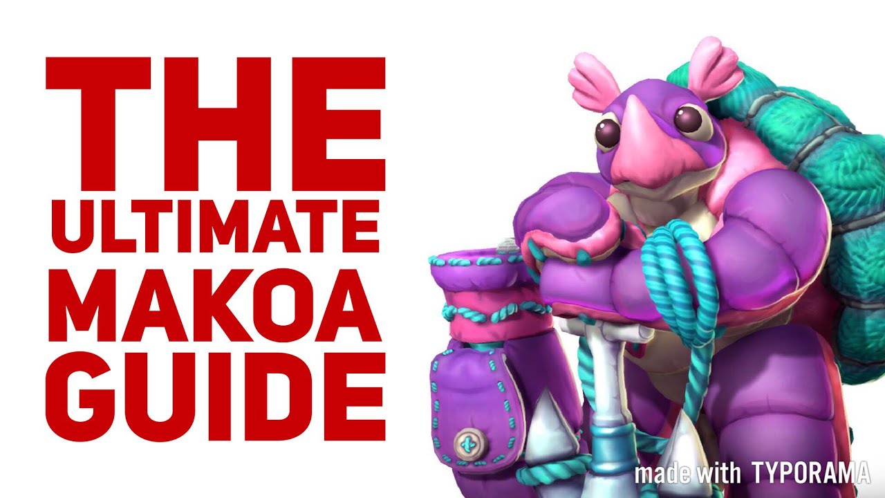 The Ultimate Makoa Guide | Console Paladins - YouTube