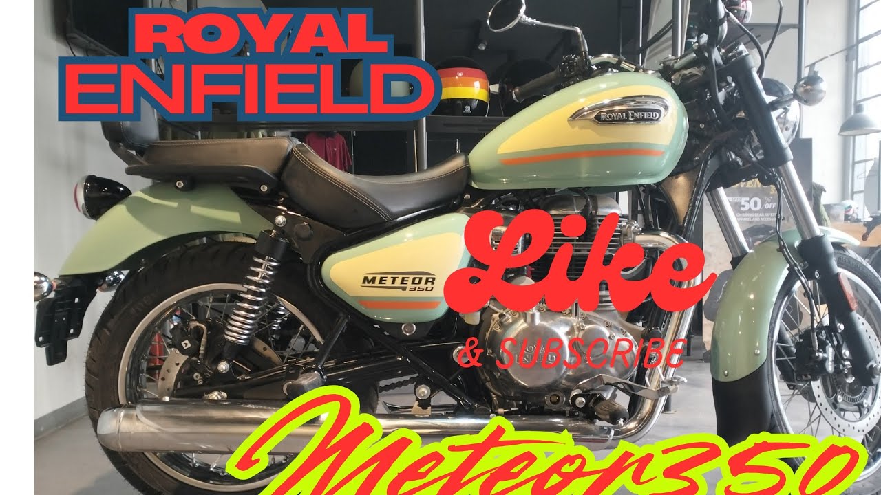 #Royal Enfield meteor 350 base model new update launching..#viralvideo ...
