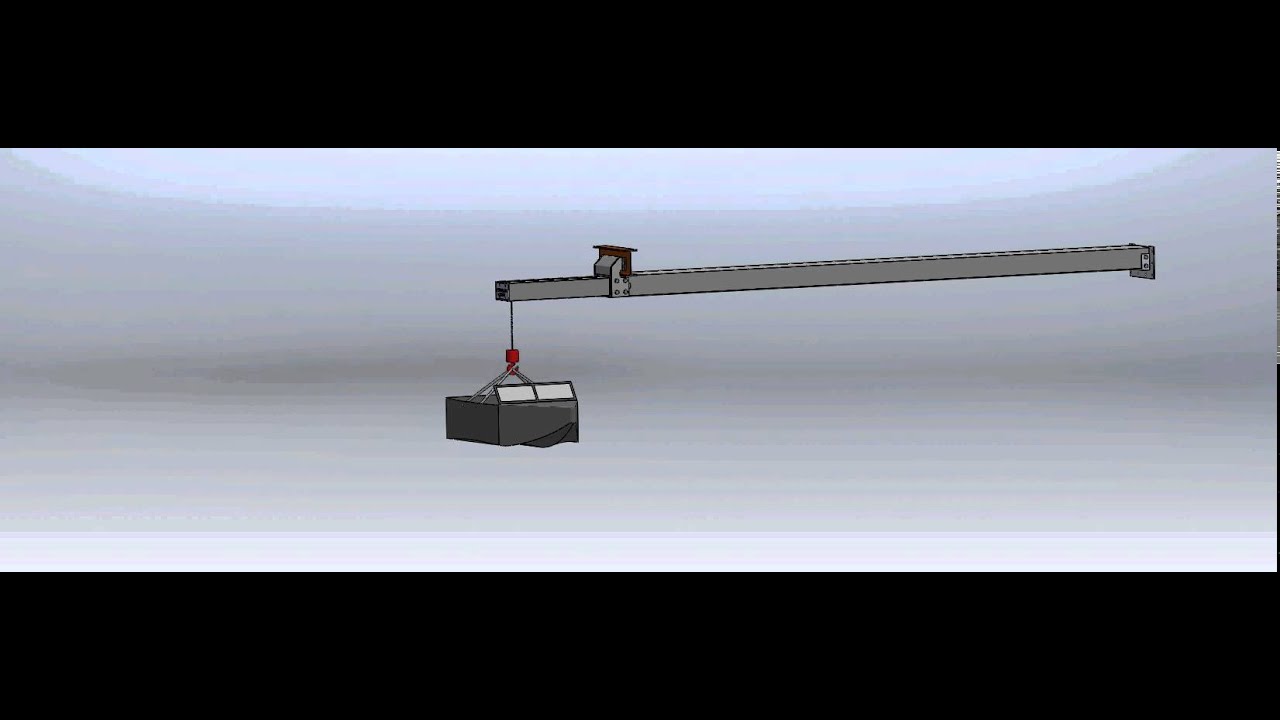 BEAM CRANE Animation - YouTube