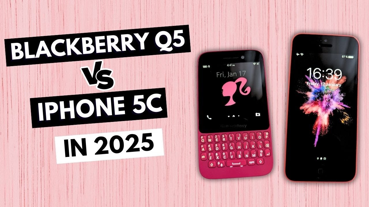 BlackBerry Q5 vs iPhone 5c | Which Is Better Today? - YouTube