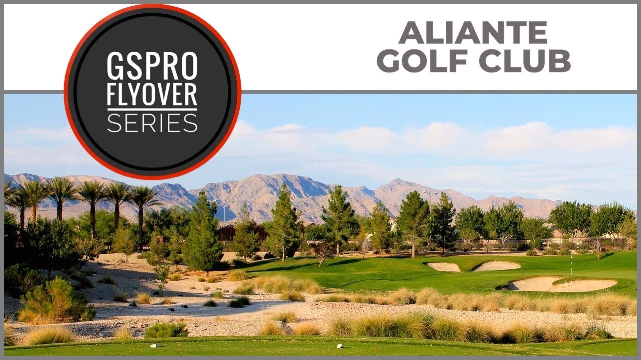 GSPro Course Aliante Golf Club Flyover - YouTube