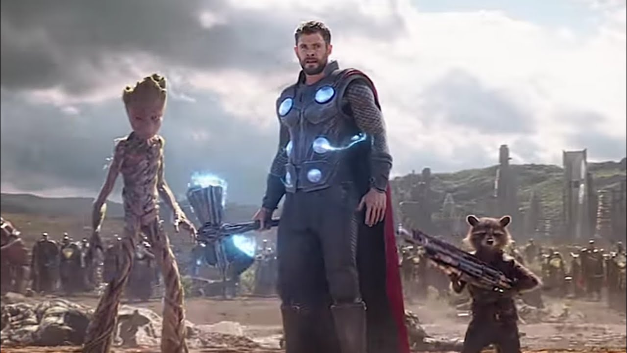 Thor Entry In Infinity War Ft : Chris Hemsworth - YouTube