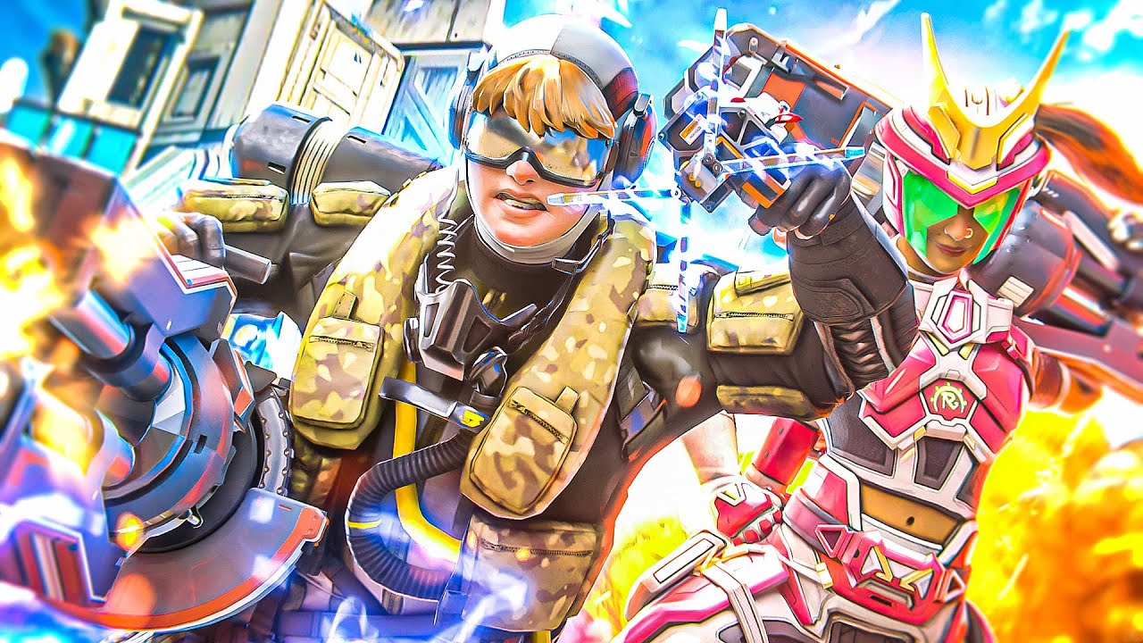 *HEIRLOOM GIVEAWAY* MOVING LIKE LAMIC ON RAMPART OMG (APEX LEGENDS ...