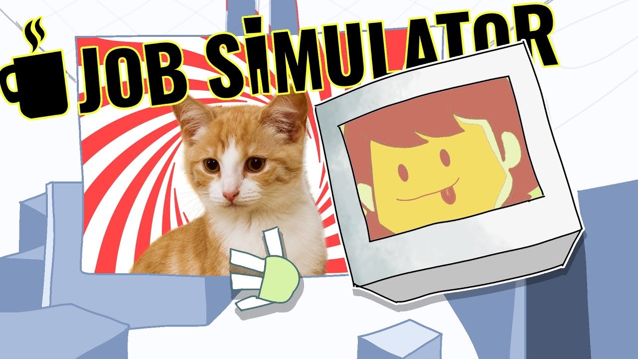 OFFICE WORKER MAKES A MEME PRESENTATION! | Job Simulator VR (Lets Play ...