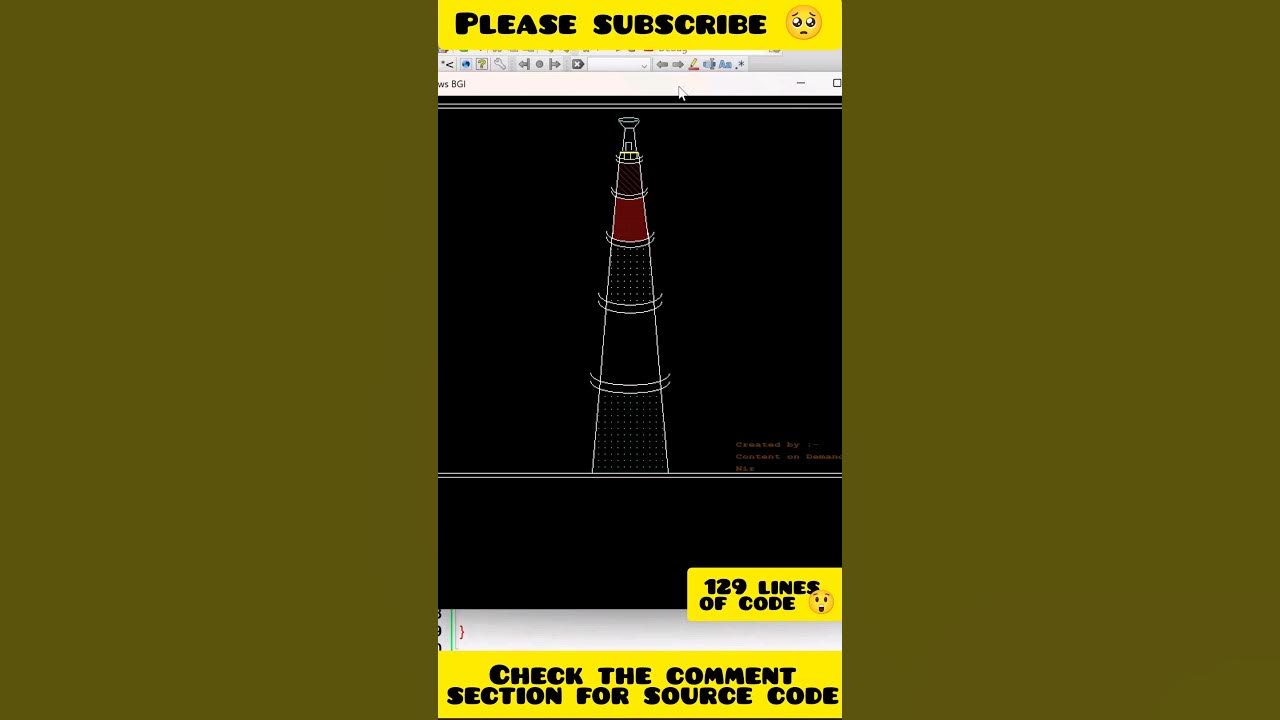 63Computer Graphics project in C/C++ - YouTube