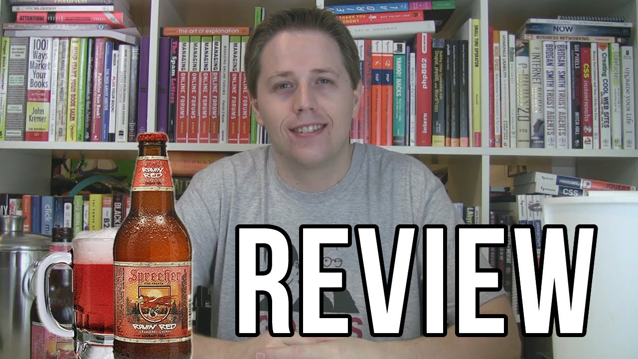 Sprecher Ravin' Red Review (Soda Tasting #13) - YouTube