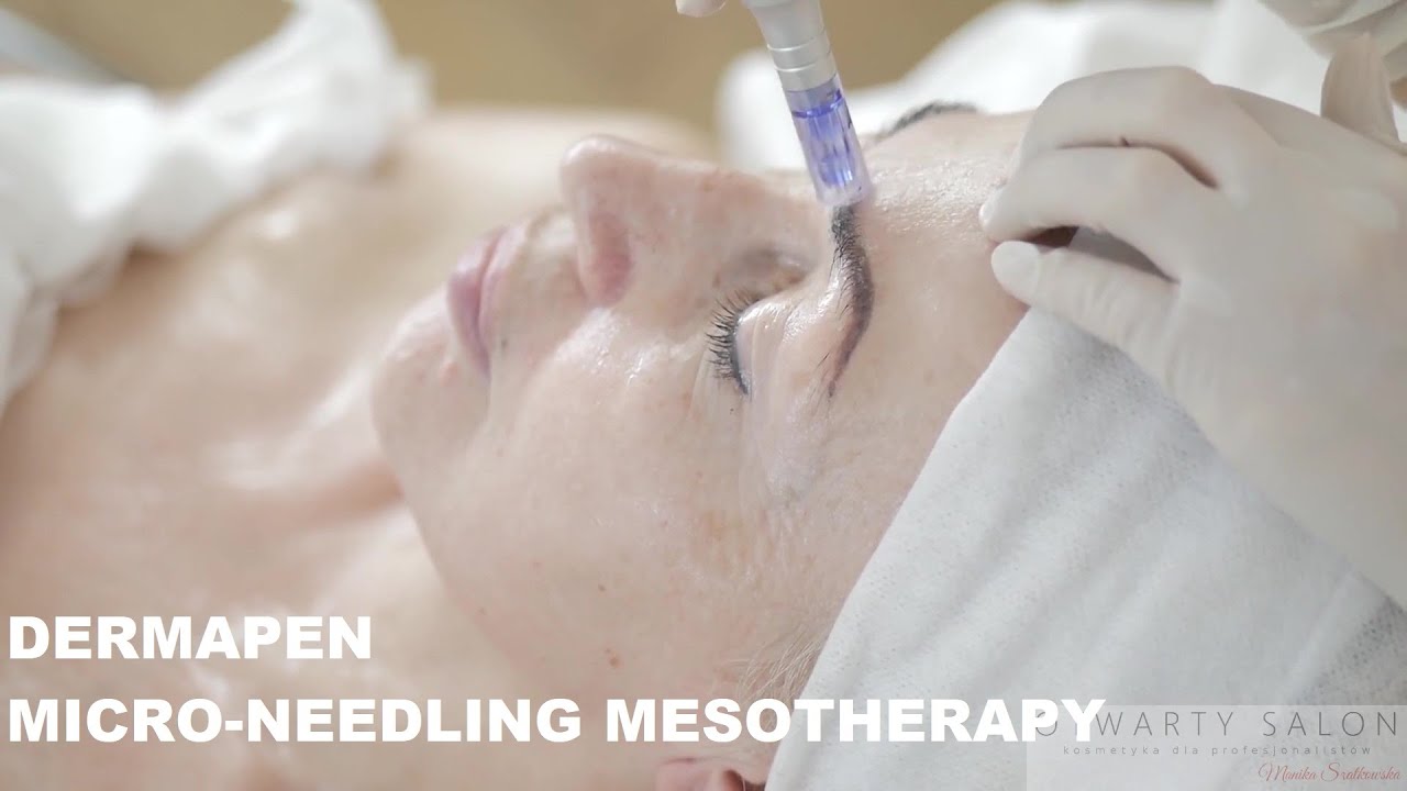 Dermapen Mezoterapia Mikroigłowa Microneedling Mesotherapy Skin