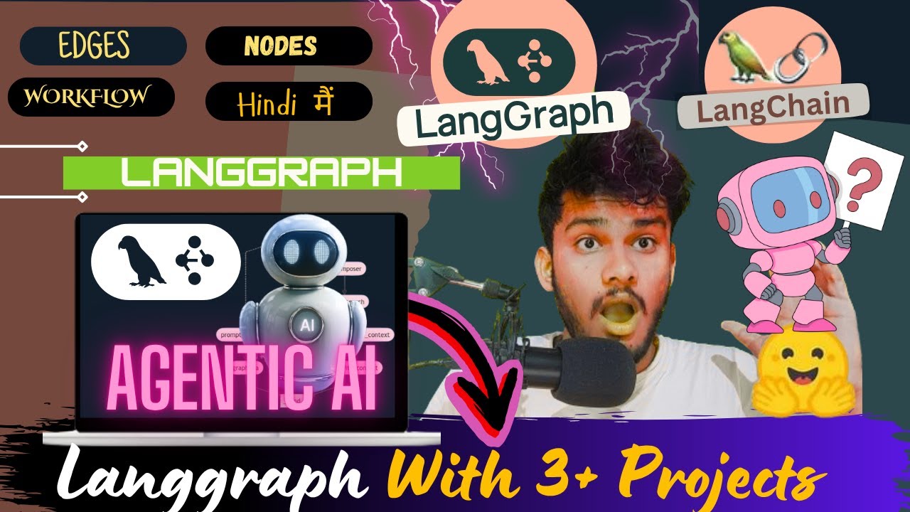 Langgraph | Getting Started with AI Agents using LagGraph | Build First Agentic Workflow - YouTube