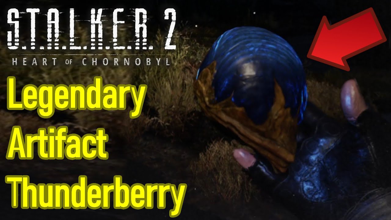Stalker 2 legendary artifact hunting, thunderberry location, cement ...