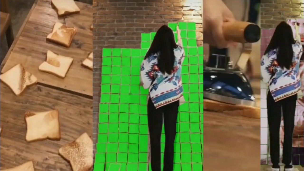 Toast Green Screen Tik Tok Viral Trend Video Green Screen VFX Video # ...