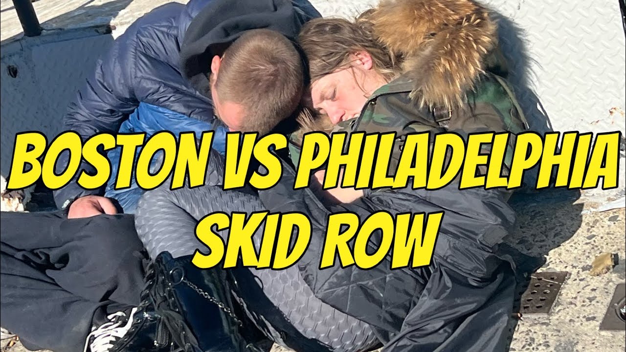 Boston Vs Kensington Ave Philadelphia, Worse Skid Rows - YouTube