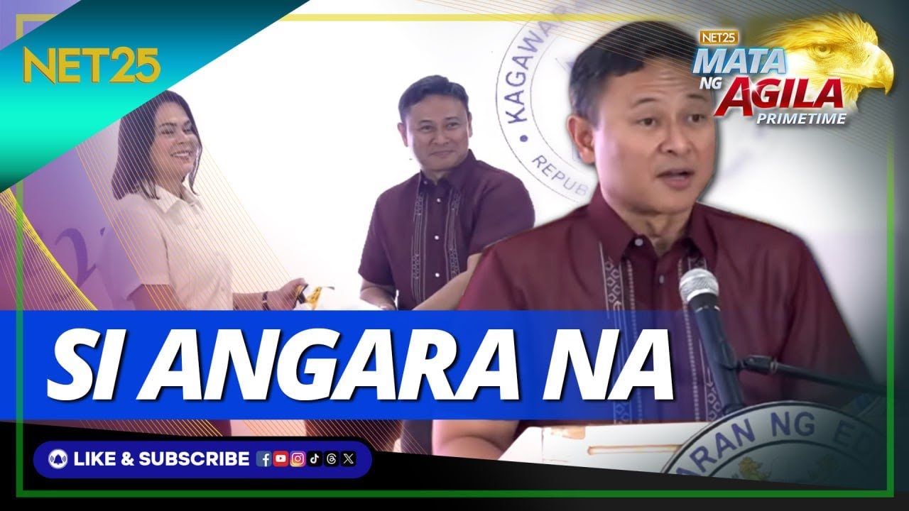 Ipinasa na ni VP Duterte kay Sen. Angara ang pamumuno sa DepEd | Mata ...