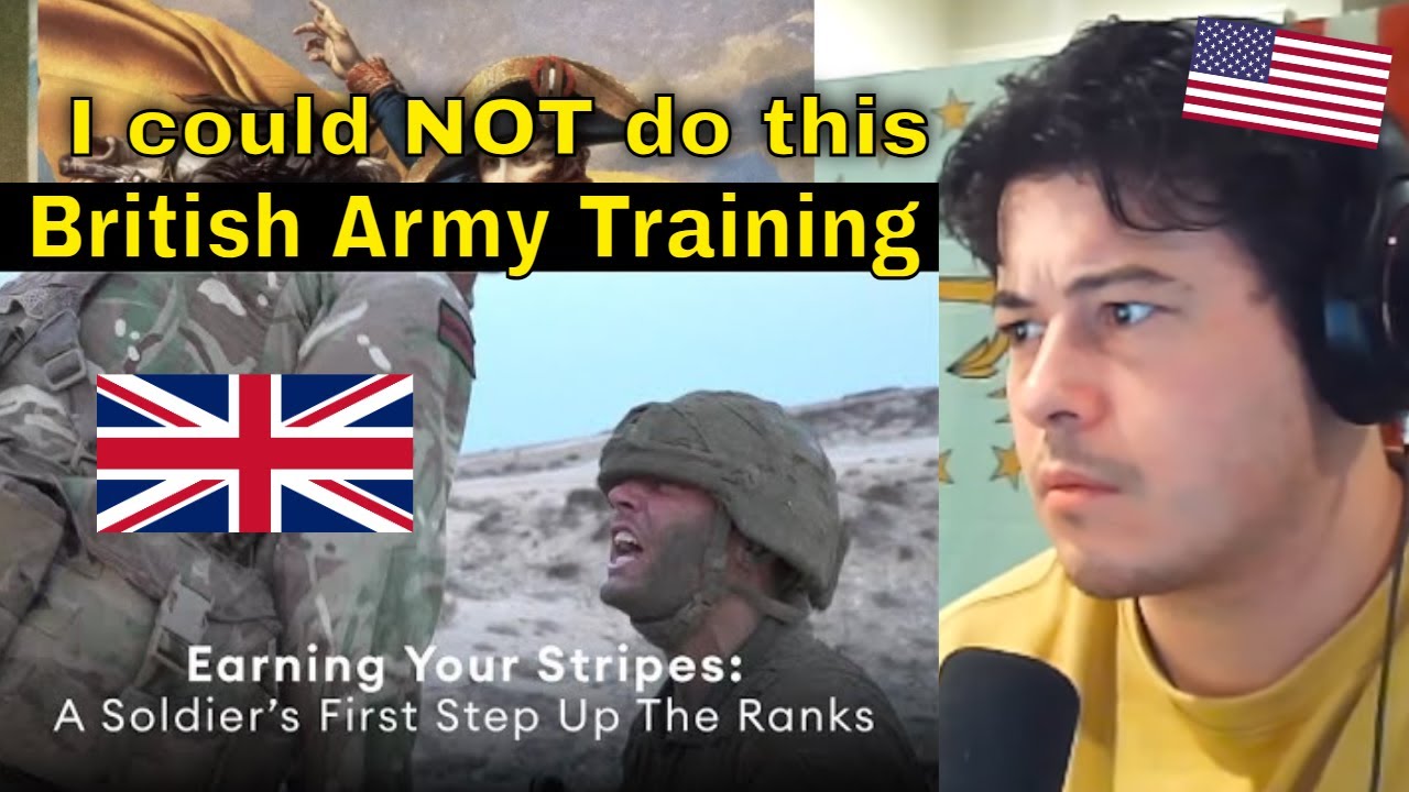 American Reacts Earning Your Stripes: A Soldier's First Step Up The ...