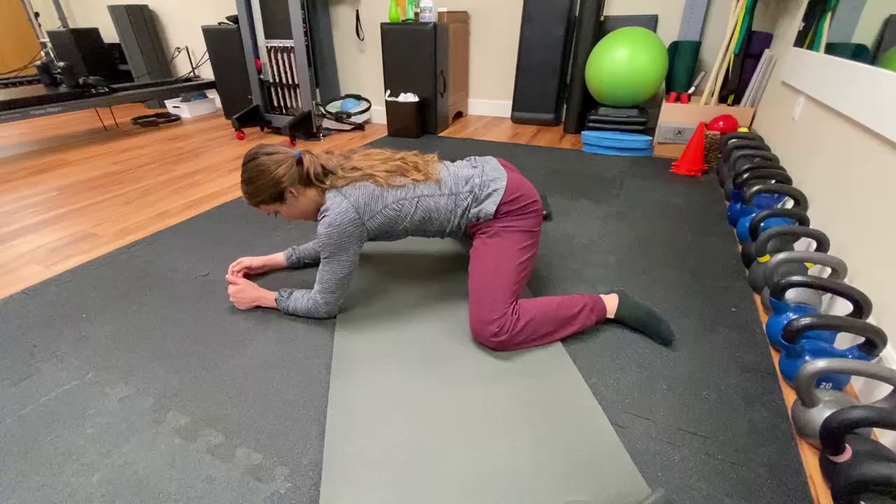 How To: Frog Leg Stretch (Goalie/Groin Stretch) - YouTube