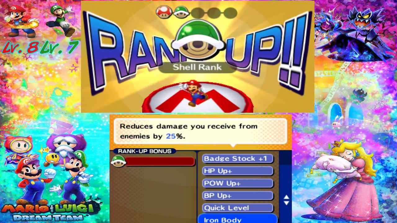 Mario & Luigi: Dream Team Part 10 - 3RD BOSS: GROBOT/First Rank-Up ...