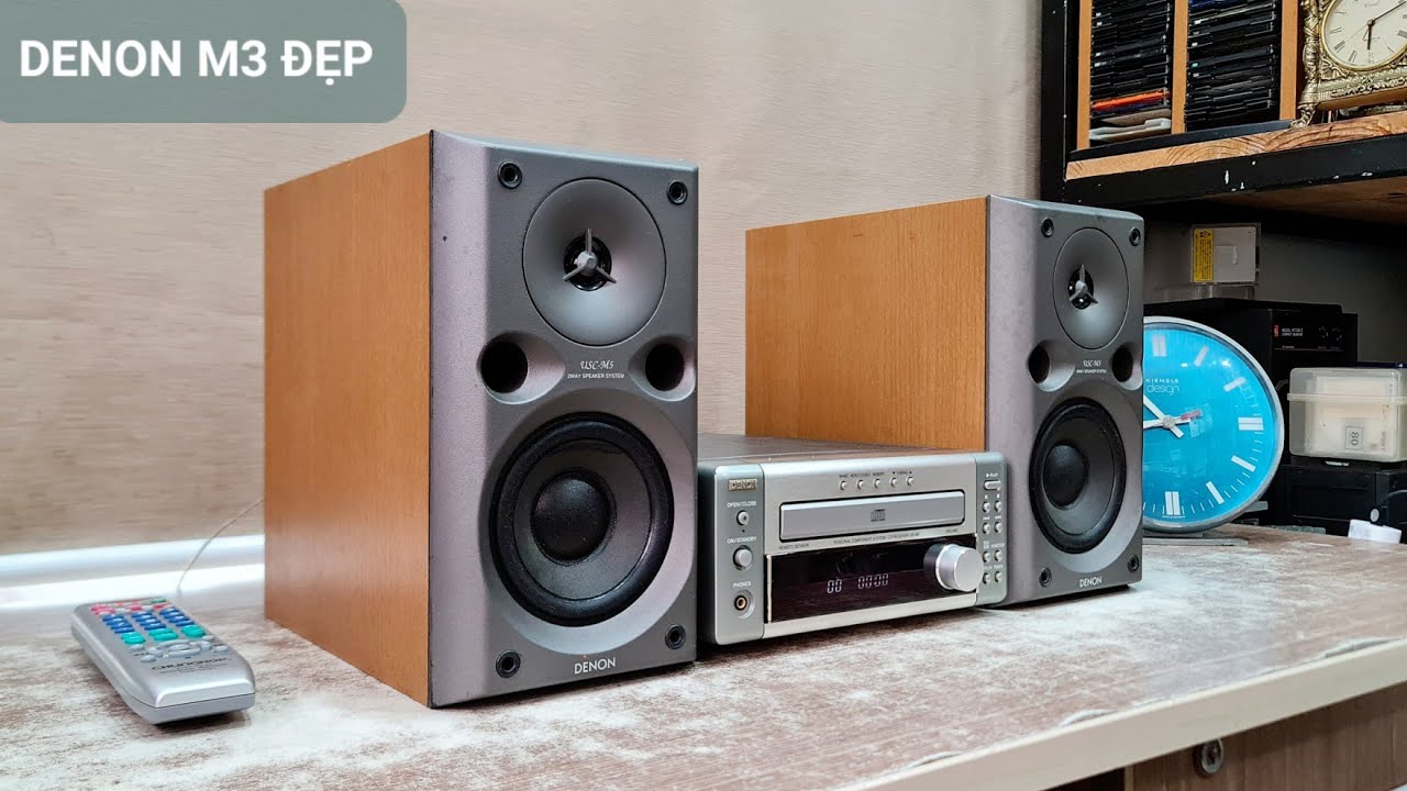 DENON M3 công suất lớn trong ngoại hình nhỏ gọn, còn mới đẹp (Vũ ...