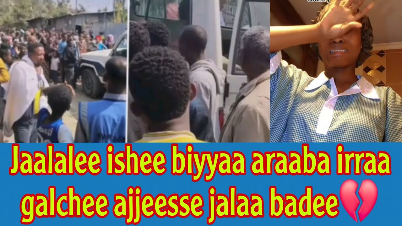 Jaalalee ishee biyyaa araaba irraa galchee ajjeesse jalaa badee - YouTube