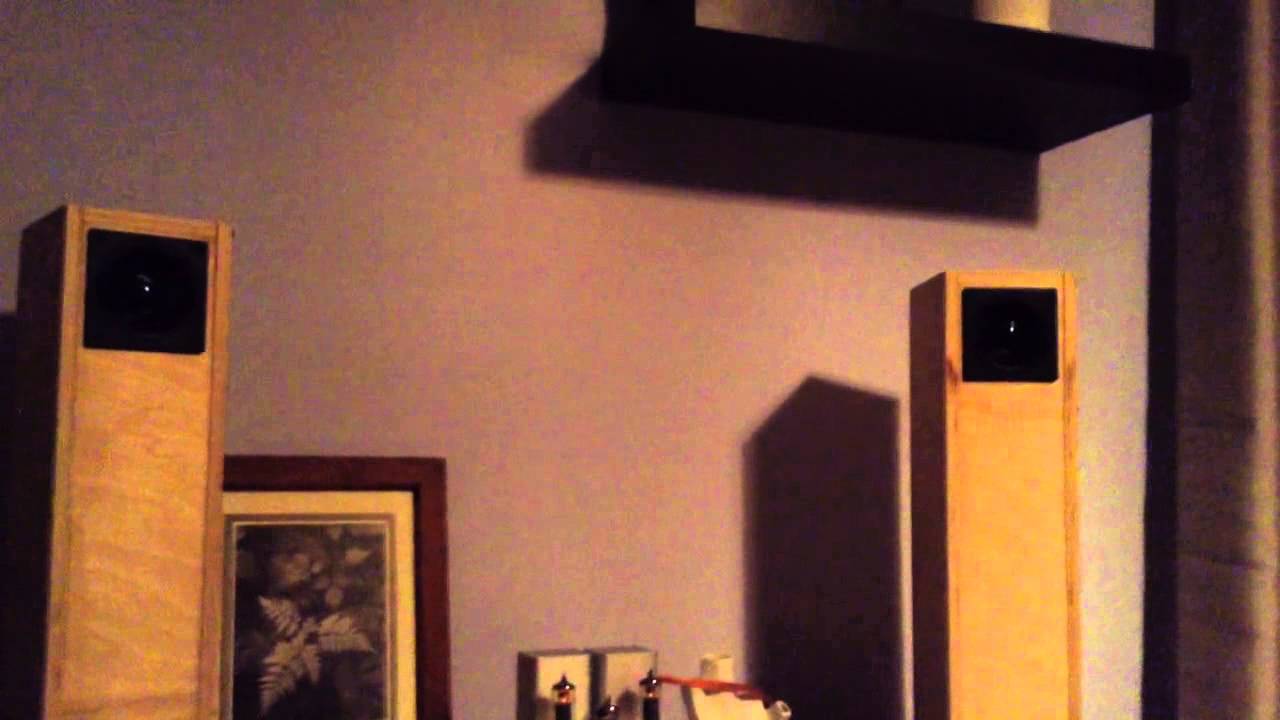 Celestion AN3510 in Transmission Line Enclosure - YouTube