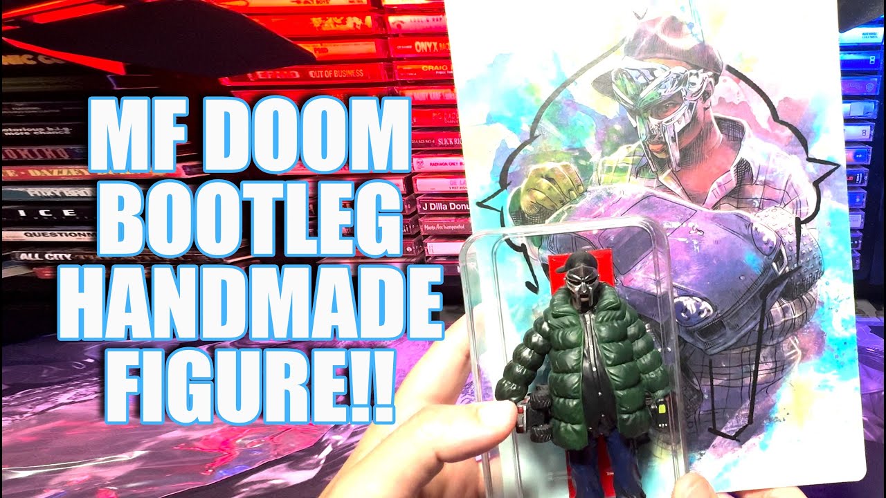 Handmade Bootleg MF DOOM art toy by Fatohh - YouTube