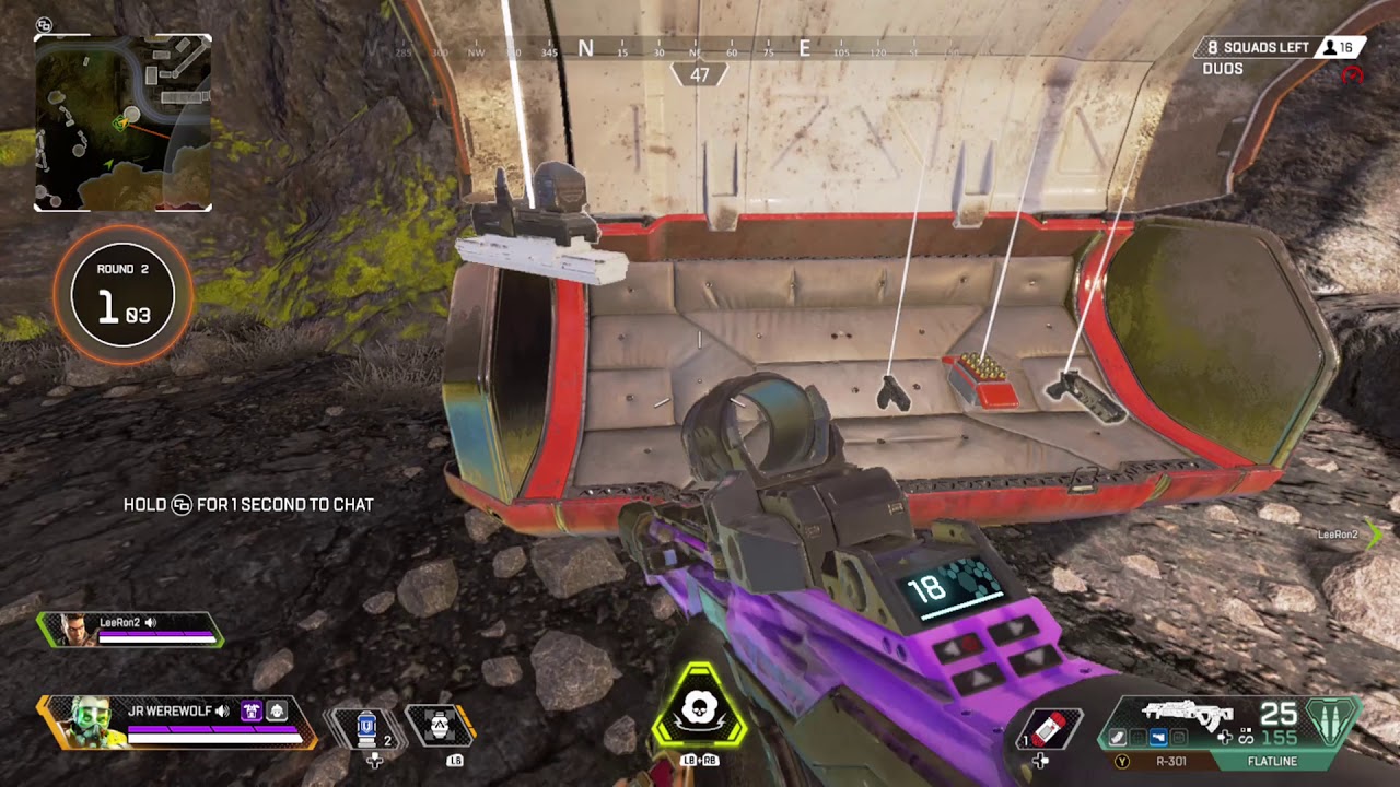 Apex Legends season 4 win JR WEREWOLF and lee ron vs palm tree and ...