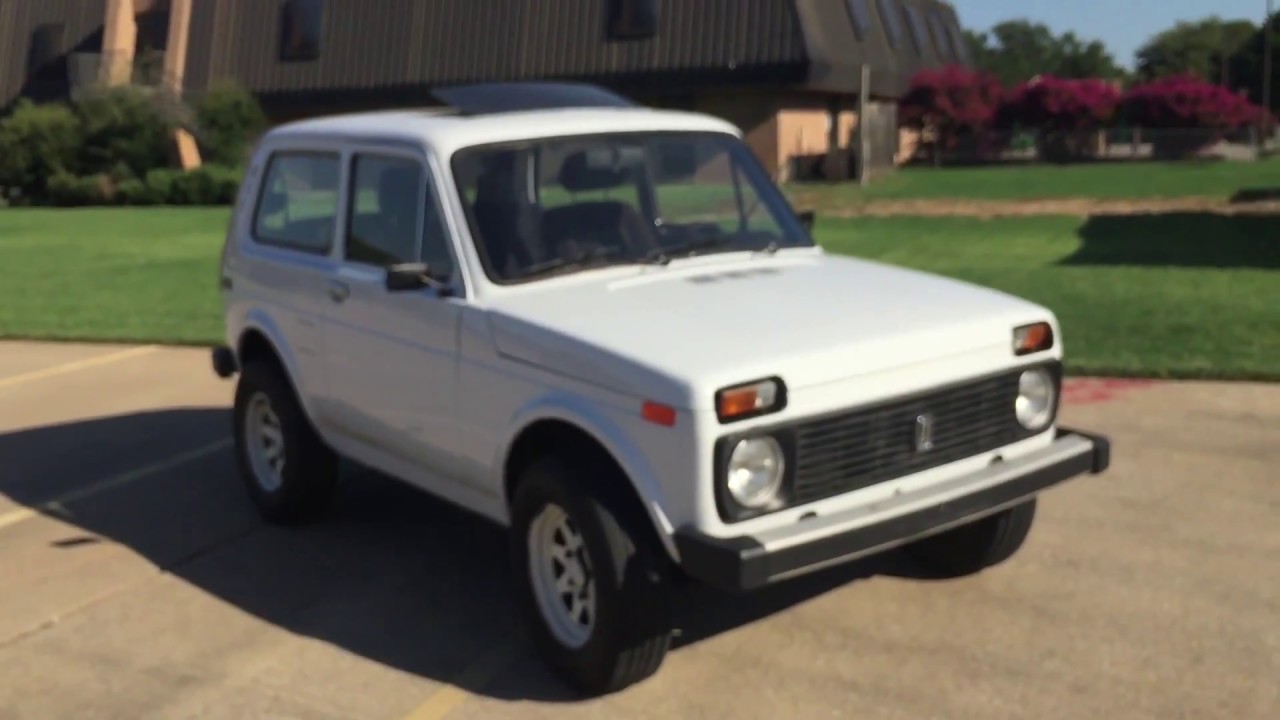 Lada Niva 2121 In USA - Quick walk around. - YouTube