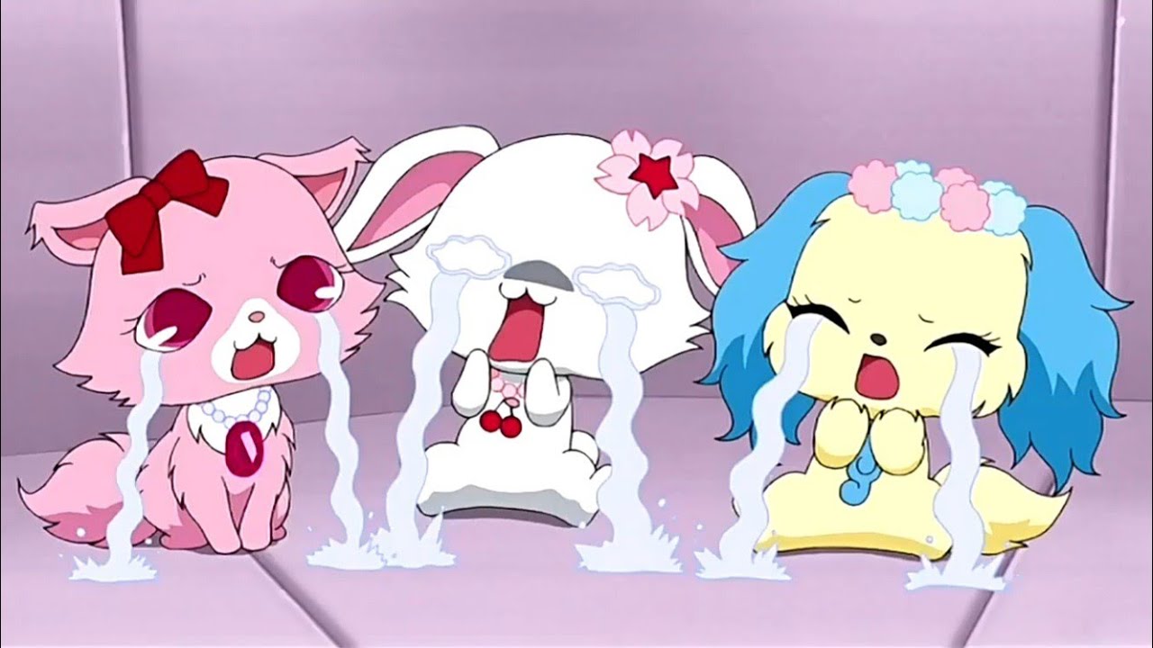 Jewelpet ss1 ep8 garnet and ruby and sapphie crying (English sub) - YouTube