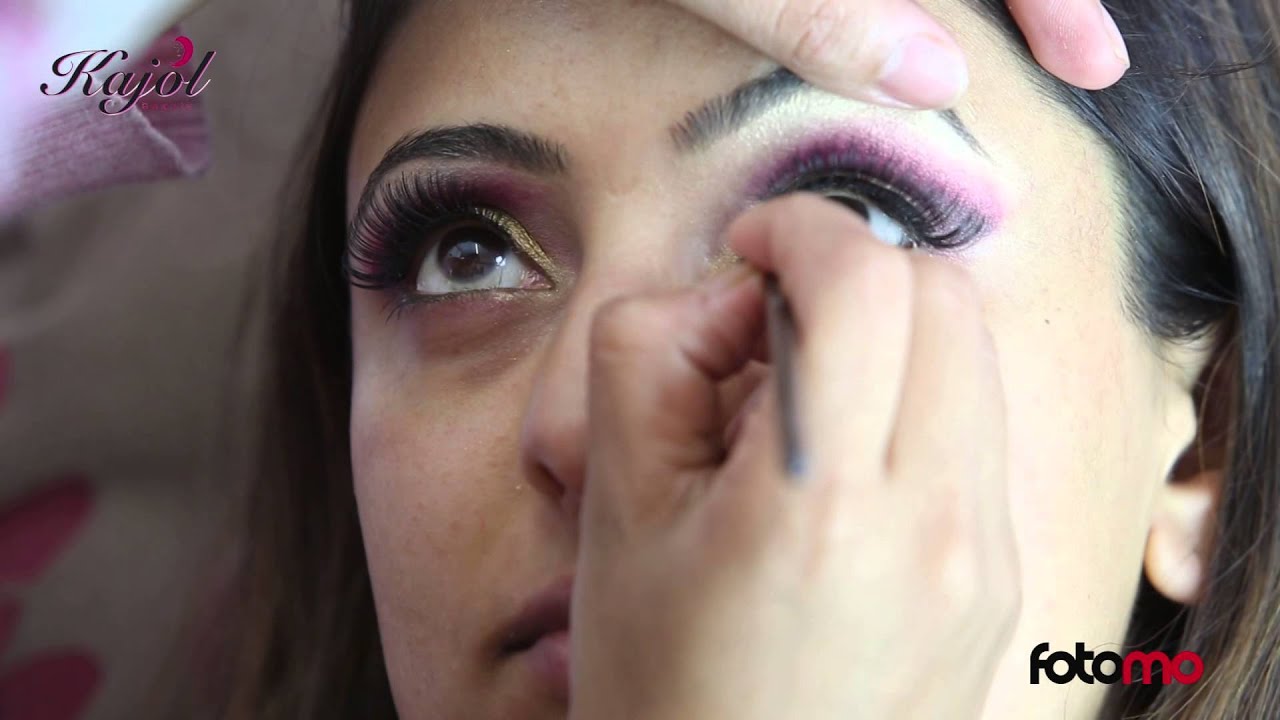 Traditional Bridal Makeup by Kajol - YouTube
