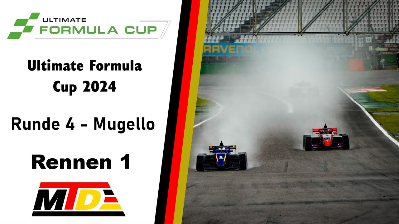 Ultimate Formula Cup 2024 | Runde 4 - Rennen 1 | Mugello (Deutsch ...