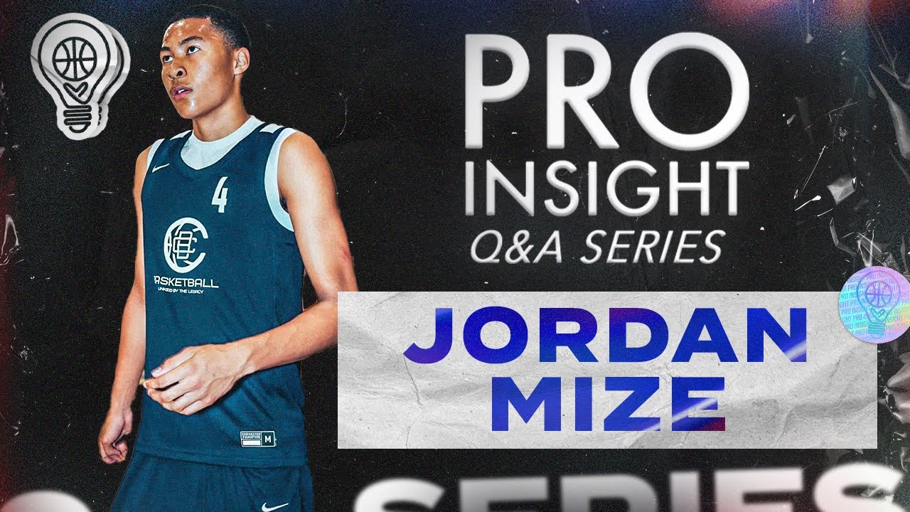 Jordan Mize Interview | 5 For The Fight Hoopfest | 11.26.24 - YouTube