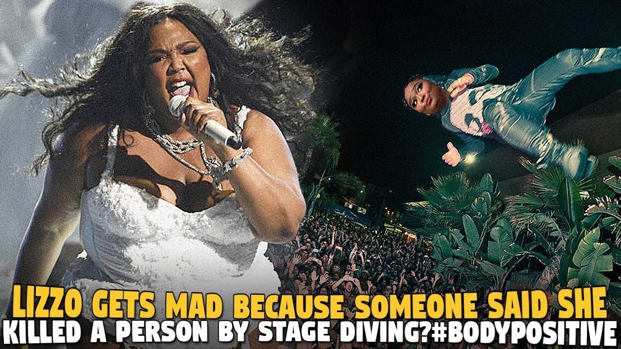 Lizzo Gets MAD Because Someone Said She Killed A Person By Stage Diving ...